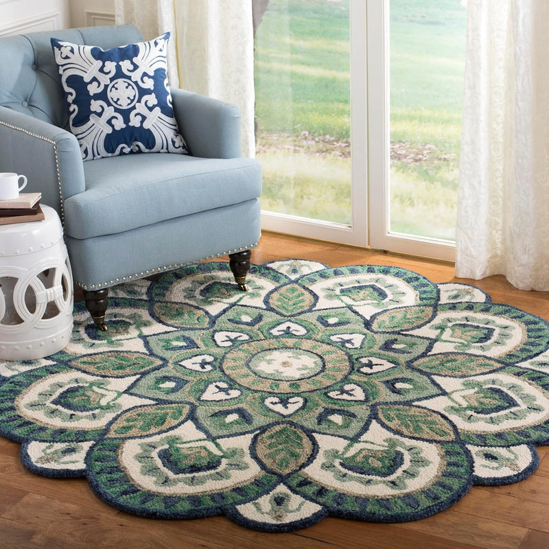 Round Hand Tufted Carpets for Living Spaces | Rug Room